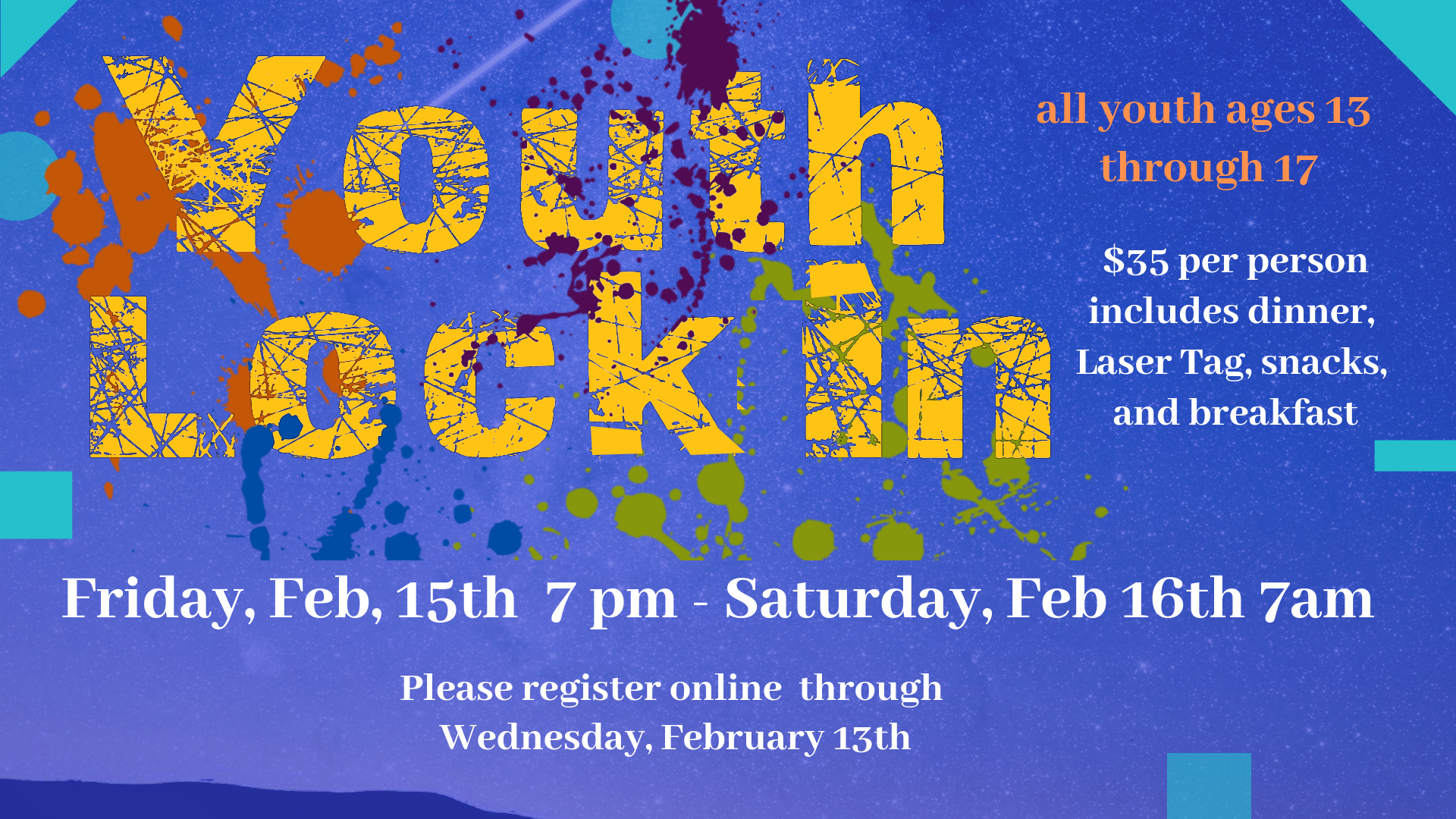 What Is A Youth Lock In at Phyllis Gordon blog